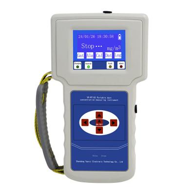 China YR-PF100 Portable Dust Concentration Meter PM2.5 PM1.0 PM10 Monitor with 0-20 mg/m³ Range and 8+ Hour Battery for sale
