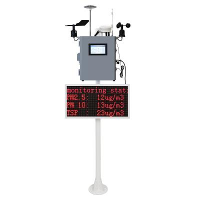 China HT-MS100 Air Pollution Monitoring System with PM2.5 PM10 TSP Detection and 4G Connectivity for sale