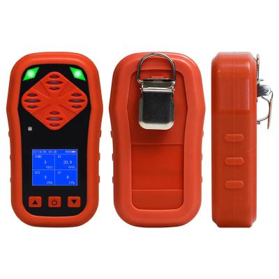 China BTQ-YA-CDX4 Portable Multi Gas Detector for H2S CO O2 LEL - 3000mAH Battery, 134.6mm Size for sale
