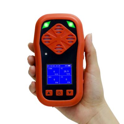 China Industrial Grade Portable Multi Gas Detectors Biogas Sensor O2 Leak Detector for sale