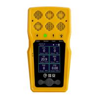 China BTQ-YA-C100FT 6-in-1 Portable Multi Gas Monitor with 5800mAh Battery and IP67 Rating for Combustible & Toxic Gas Detection for sale