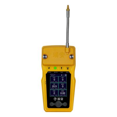 China BTQ-YA-C100FT Handheld Multi Gas Detector 6-in-1 with 5800mAh Battery and IP67 Rating for Industrial Safety for sale