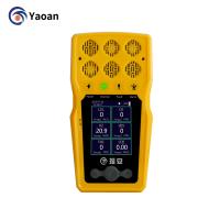 China BTQ-YA-C100FT Portable 6-in-1 Multi-Gas Detector with 5800mAh Battery and IP67 Rating for sale