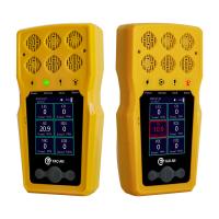China YAOAN BTQ-YA-C100FT Portable 6 Gas Monitor O2 CO H2S LEL Detector 5800mAh for sale