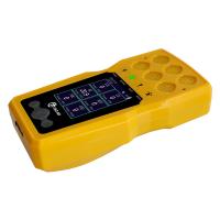 China YAOAN 6 in 1 Multi Gas Monitor O2 CO H2S LEL VOC CO2 5800mAh USB Recharge for sale