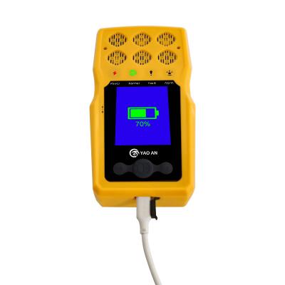 China YAOAN BTQ-YA-C100FT-6 Portable Multi Gas Detector 6 in 1 LEL H2S CO O2 with Internal Pump IP67 for sale