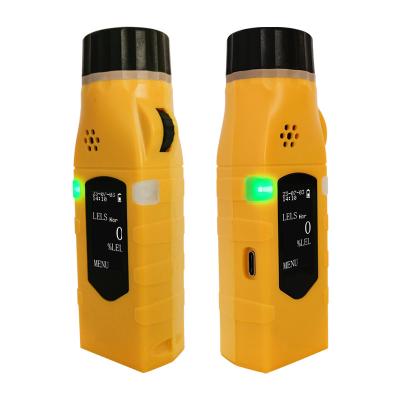 China YA-P100 Portable Single Gas Detector with 1.3 Inch LCD Display, 200g Weight, 12+ Hour Battery Life for NH3 CH4 CO H2S Monitoring for sale
