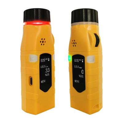 China YA-P100 Portable Gas Detector for O2 H2S CO SO2 Monitoring with 12-Hour Battery Life and IP33 Rating for sale