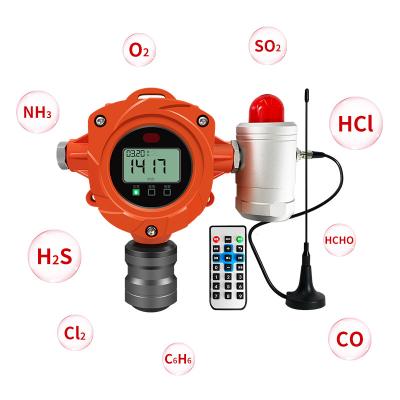 China YA-D400 Fixed H2S Hydrogen Sulphide Gas Detector with 24V Power and 1200m Transmission Range for sale