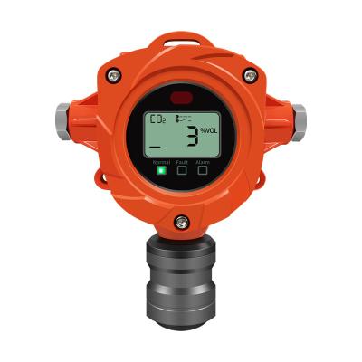 China YA-D400 Fixed Carbon Dioxide CO2 Gas Detector with Infrared Sensor - 205×209×84mm IP67 Rated for Industrial Safety for sale