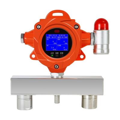 China GTQ-YA-C100FT Fixed Multi Gas Detector 2-in-1 Monitor with RS485/LoRa Communication 207×214×84mm for sale