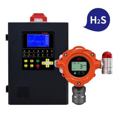 China YA-D400 Fixed H2S Gas Leak Detector with 4-20mA & RS485 Output, 205×209×84mm Size, IP67 Rated for sale