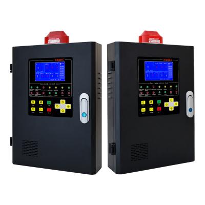 China YA-K300 Industrial Gas Alarm Controller with 4.3-inch LCD Display and 8 Detector Capacity for O2 H2S NH3 SO2 Monitoring for sale