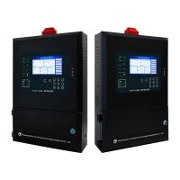 China YA-K210 Industrial Gas Alarm Controller 590×380×140mm with 256 Detector Capacity and 1 Year Warranty for sale