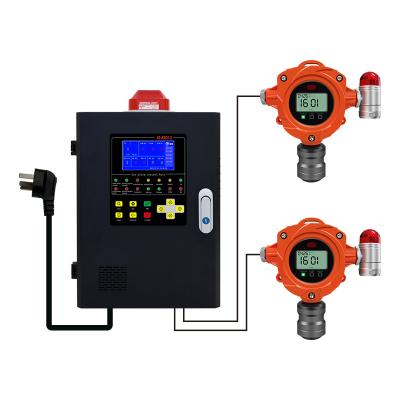 China YAOAN 16 Zone Gas Alarm Control Panel with D400 Detector for Combustible & Toxic Gases - 1200m Range, IP67 Rated for sale