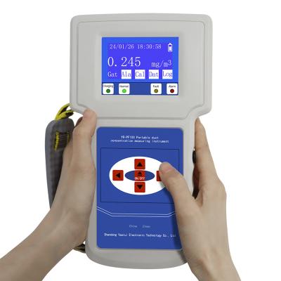 China YAOAN YR-PF100 Portable Dust Concentration Detector | 0-20 mg/m³ Range | 2kg Weight for sale
