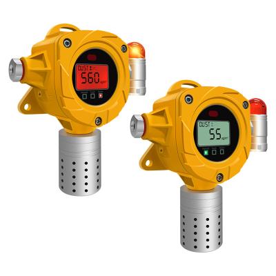 China YR-FD100 Fixed Dust Detector with 0-6000 ug/m³ Range, 4-20mA Output & Explosion-Proof Alarm for sale