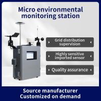 China HT-MS100 Outdoor Air Quality Monitoring System with PM2.5/PM10 Detection and 4G Connectivity for Environmental Compliance for sale