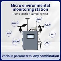 China HT-MS100 Outdoor Air Quality Monitoring System with PM2.5/PM10 Detection and 4G Connectivity for Environmental Compliance for sale