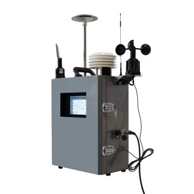 China HT-MS100 Ambient Air Quality Monitoring System with PM2.5/PM10 Detection, 4G Connectivity, and -20°C to 50°C Operating Range for sale