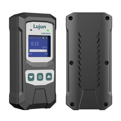 China LJRD-2401 Portable Nuclear Radiation Detector Geiger Counter 200g with 0.00-10000μSv/h Range and USB Data Logging for sale
