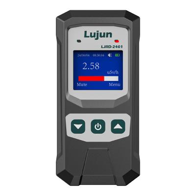 China LJRD-2401 Portable Nuclear Radiation Detector with 10,000 μSv/h Range and 18-Hour Battery Life for sale