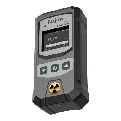 China LJRD-2401 Handheld Geiger Muller Counter Nuclear Radiation Detector with 2800mAh Battery and 125×60×32mm Compact Design for sale