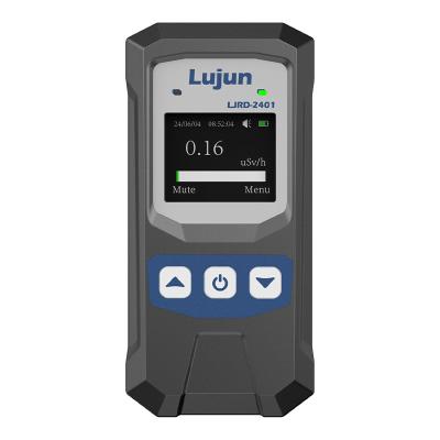 China LUJUN LJRD-2401 Portable Geiger Counter Nuclear Radiation Detector 2800mAh Battery 125×60×32mm for sale