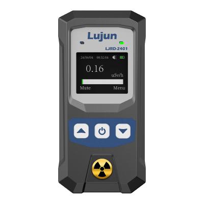 China LJRD-2401 High Precision Geiger Counter Dosimeter - 125×60×32mm Portable Radiation Detector with 2800mAh Battery for sale