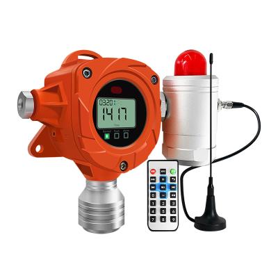 China ATEX CE FCC Fixed LED Screen Combustible Gas Leak Detector 0-100% LEL for Gas Station LPG Station for sale