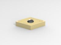China MKN20 Universal Good Toughness PCBN Cutting Inserts For Ductile Iron for sale