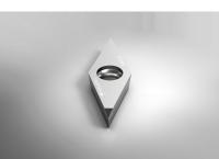 China VCGW160402 PCD Cutting Inserts Carbide Turning Insert For Non Ferrous Materials for sale
