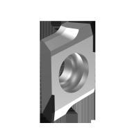 China Worldia PCD tipped milling insert Face Shoulder Milling Machine Type Face Milling Cutters with max RPM 40000 for sale