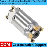 China Face and Shoulder Milling Machine Type Face Milling Cutters Max. DOC/ Ap mm 4 ODM Customization Support for sale