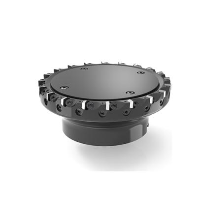 China PCBN Face Milling Cutter with indexable insertsfor finishing on end milling of cast iron for sale