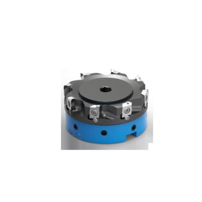 China PCD Lightweight Face Milling Cutters Worldia Indexable Shell Mill for sale