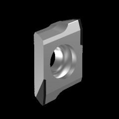 China Standard Diamond PCD Milling Insert Shoulder End Mill For Aluminum for sale