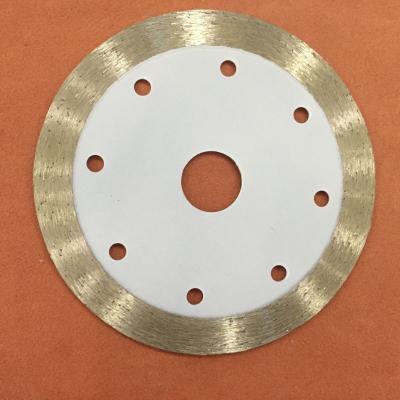 China SINTERED CONTINUOUS RIM DIAMOND SAW BLADES (WET CUTTING) for sale