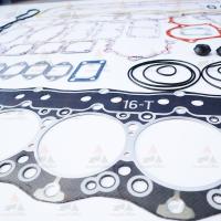 China 6D16T-R Mitsubishi Engine Overhaul Gasket Set OE No. ME993502 for sale