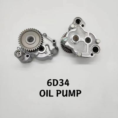 China Mitsubishi 6D34 Diesel Engine Oil Pump OEM ME084586 ME014230 for sale