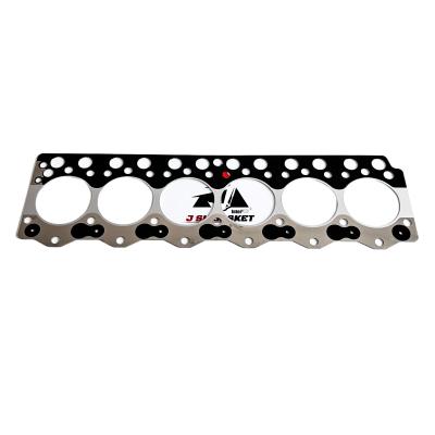 China Head Gasket  6206-11-1830 for Komatsu 6D95 PC150 PC200 PC210 Excavators | Metal Head Gasket for Komatsu Excavator Engine Parts for sale