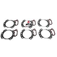 China Head Gasket 6151-12-1810 for Komatsu 6D125 PC400 Excavators | Metal Head Gasket for Komatsu Excavator Engine Parts for sale