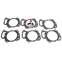 China Head Gasket 6150-K1-9900 for Komatsu 6D125-7 PC400-7 Excavators | Metal Head Gasket for Komatsu Excavator Engine Parts for sale