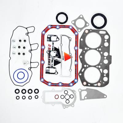 China Yanmar 3TNE76 OE 119717-01331 Full Gasket Kit for Yanmar VIO25 Komatsu PC22MR-3 Mini Excavator for sale