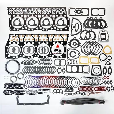 China JUSHENG Overhaul Gasket Kit MCB3408011 for Cater pillar CAT 3408 3408B 3408C Diesel Engine Full Rebuild Gasket Set for sale