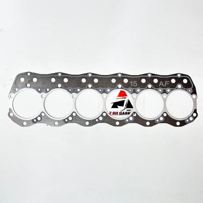 China Cylinder Head Gasket ME030913 for Mitsubishi 6D14 6D15 6D16T Engine | Fits Kobelco SK220 K907 K909 Excavator for sale