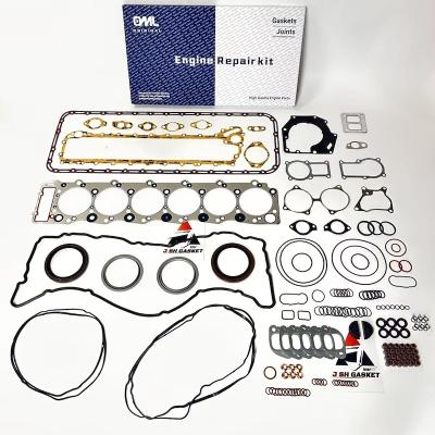 China OML Isuzu 6HK1-O Full Gasket Kit 1-87812982-0 for Hitachi ZX330 ZX350 Excavator for sale