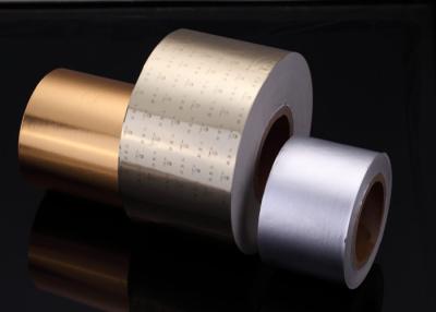 China Flexible Tobacco Foil Wrap Packaging Lacquered 6 Micron Gauge Against Moisture for sale