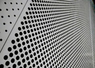 China Sound Absorbing Aluminium Perforated Panel , Pvdf Coated Aluminum Punch Plate for sale