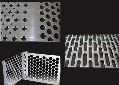 China Artistic Perforated Aluminium Plate , Customized Aluminum Sheet With Holes for sale